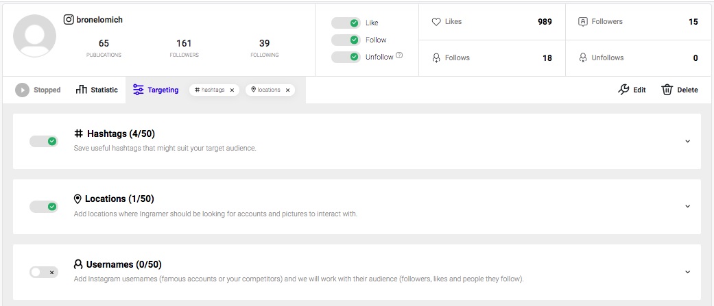 Inflact — x2 More Effective Instagram Bot